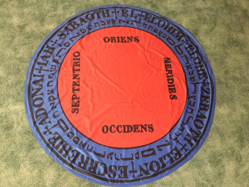 6th & 7th Books of Moses Ritual Circle Cloth Version 2 - Etsy