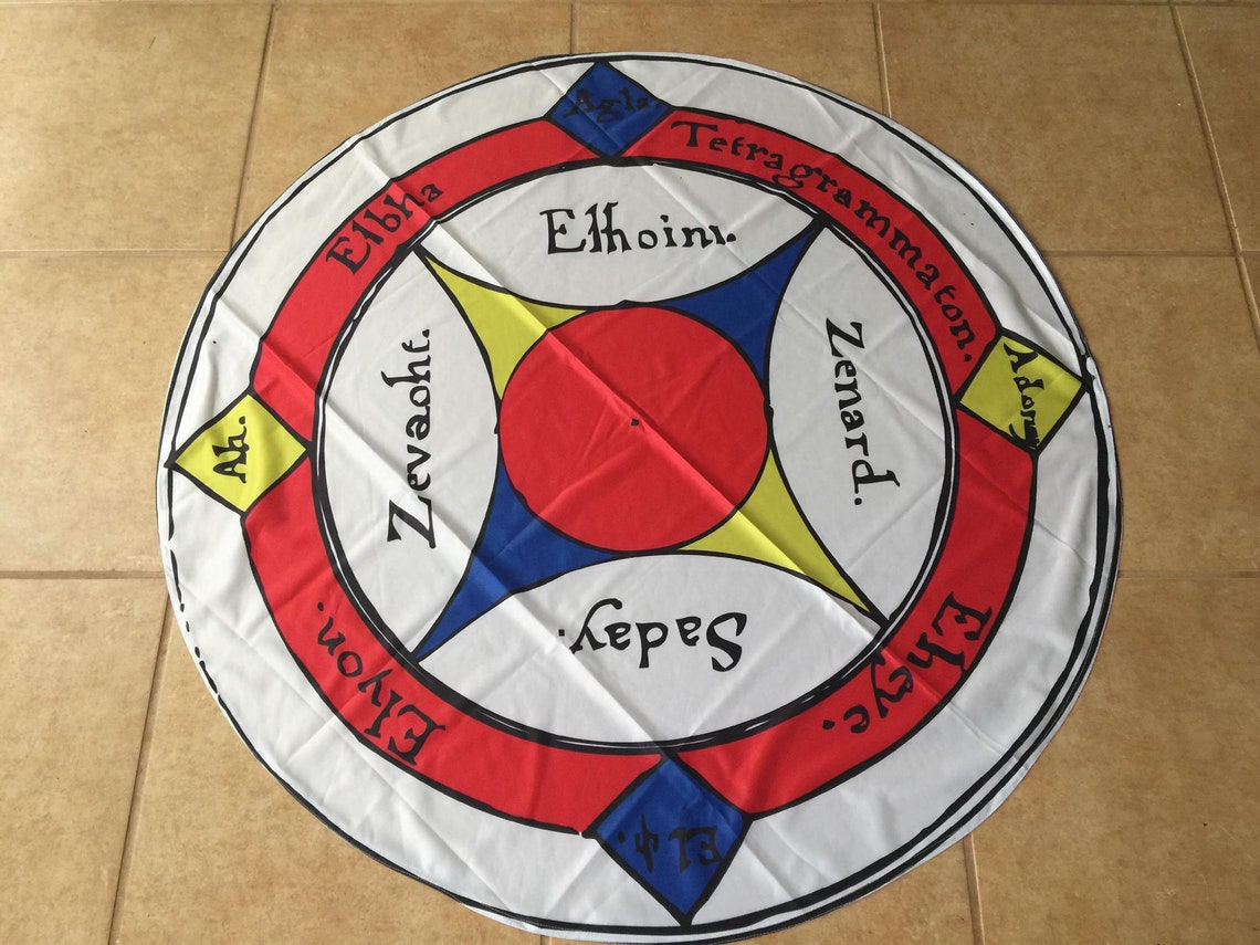 Key of Solomon Ritual Circle Cloth Version 2 - Etsy