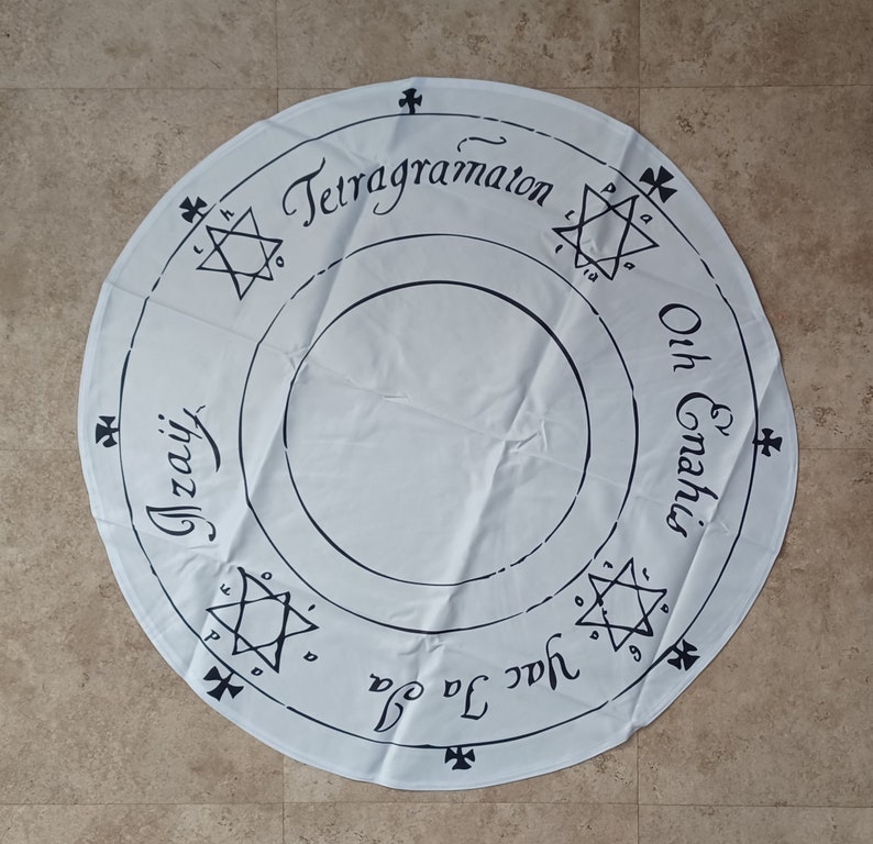 Key of Solomon Ritual Circle Cloth Version 1 | Etsy
