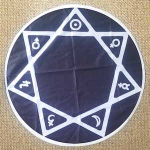 Planetary Magical Ritual Circle Cloth - Etsy