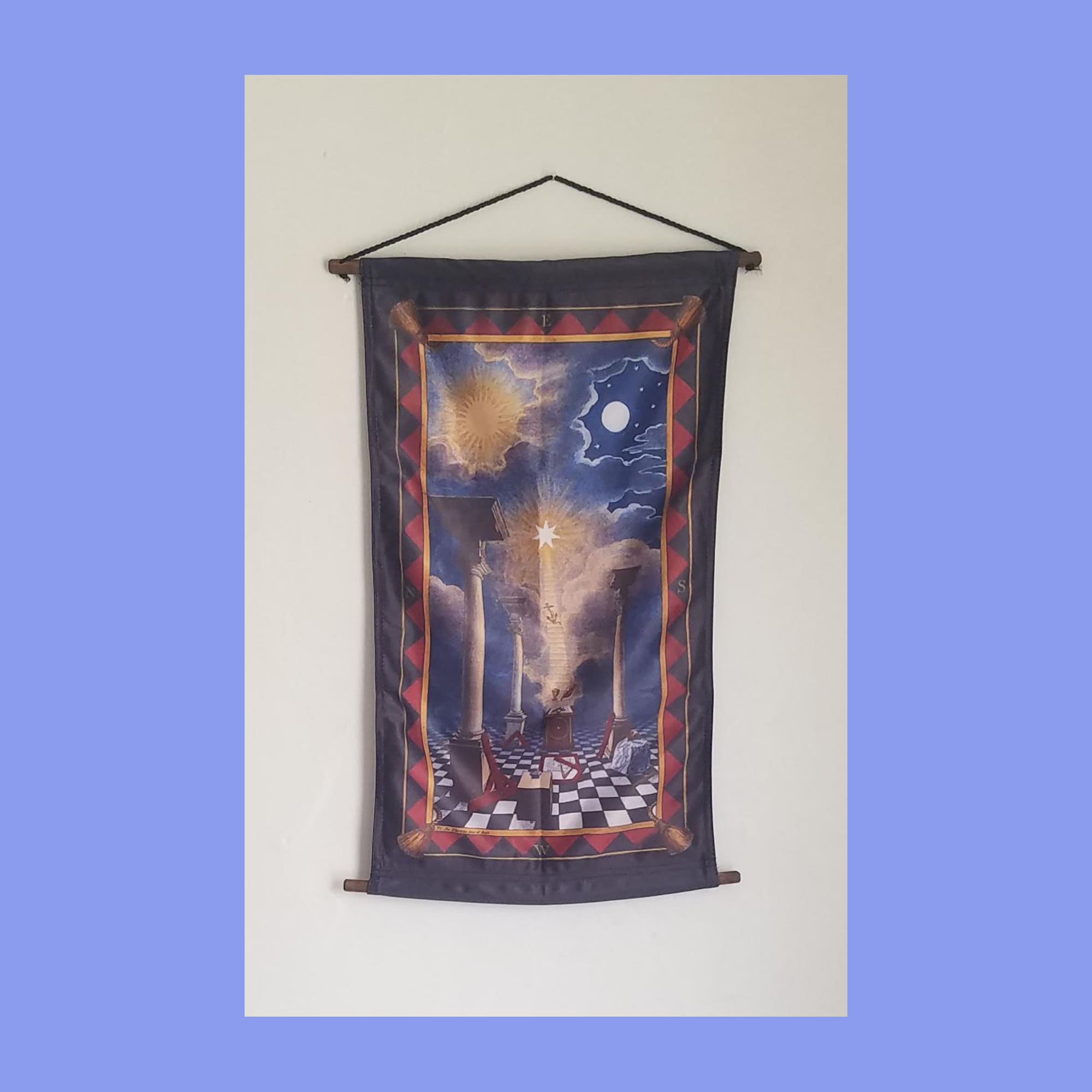 Masonic First Degree Trestle Board Entered Apprentice - Etsy UK