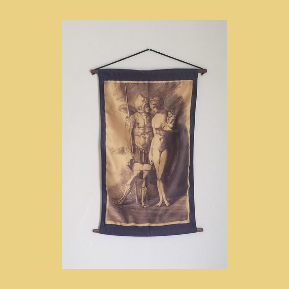 Roman Venus & Mars god and Goddess Decorative Cloth Wall | Etsy