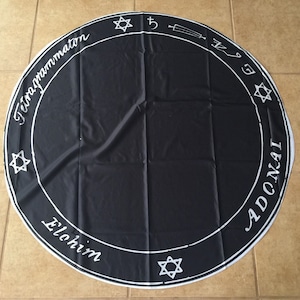 Trithemius (saturn) Ritual Circle Cloth - Etsy
