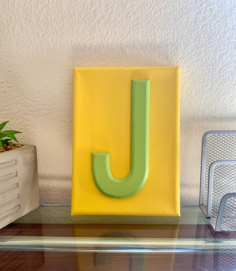 Letter J Wall Decor - Etsy