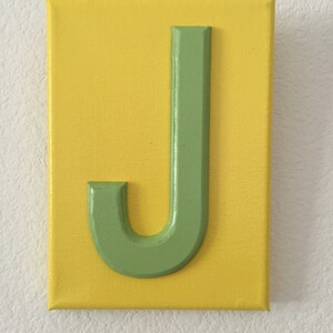 Letter J Wall Decor - Etsy