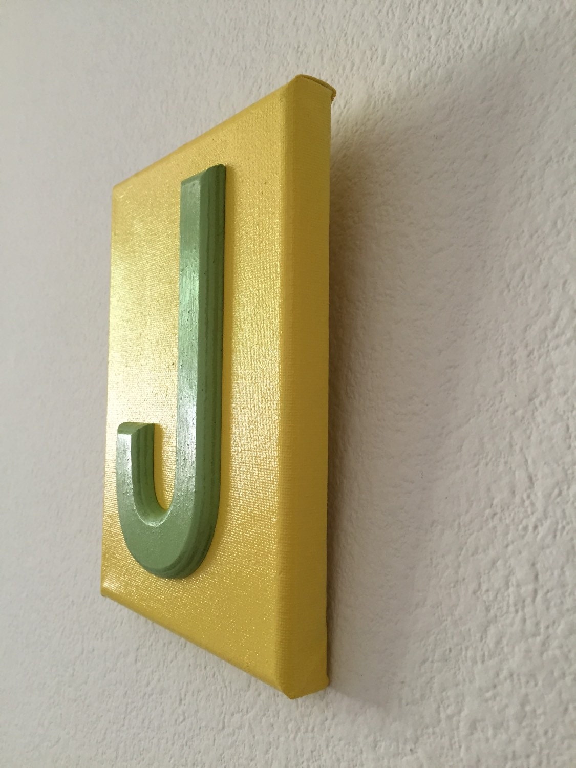 Letter J Wall Decor - Etsy