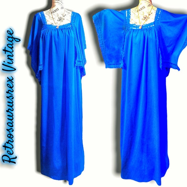 Bohemian Mumu Dress - Etsy
