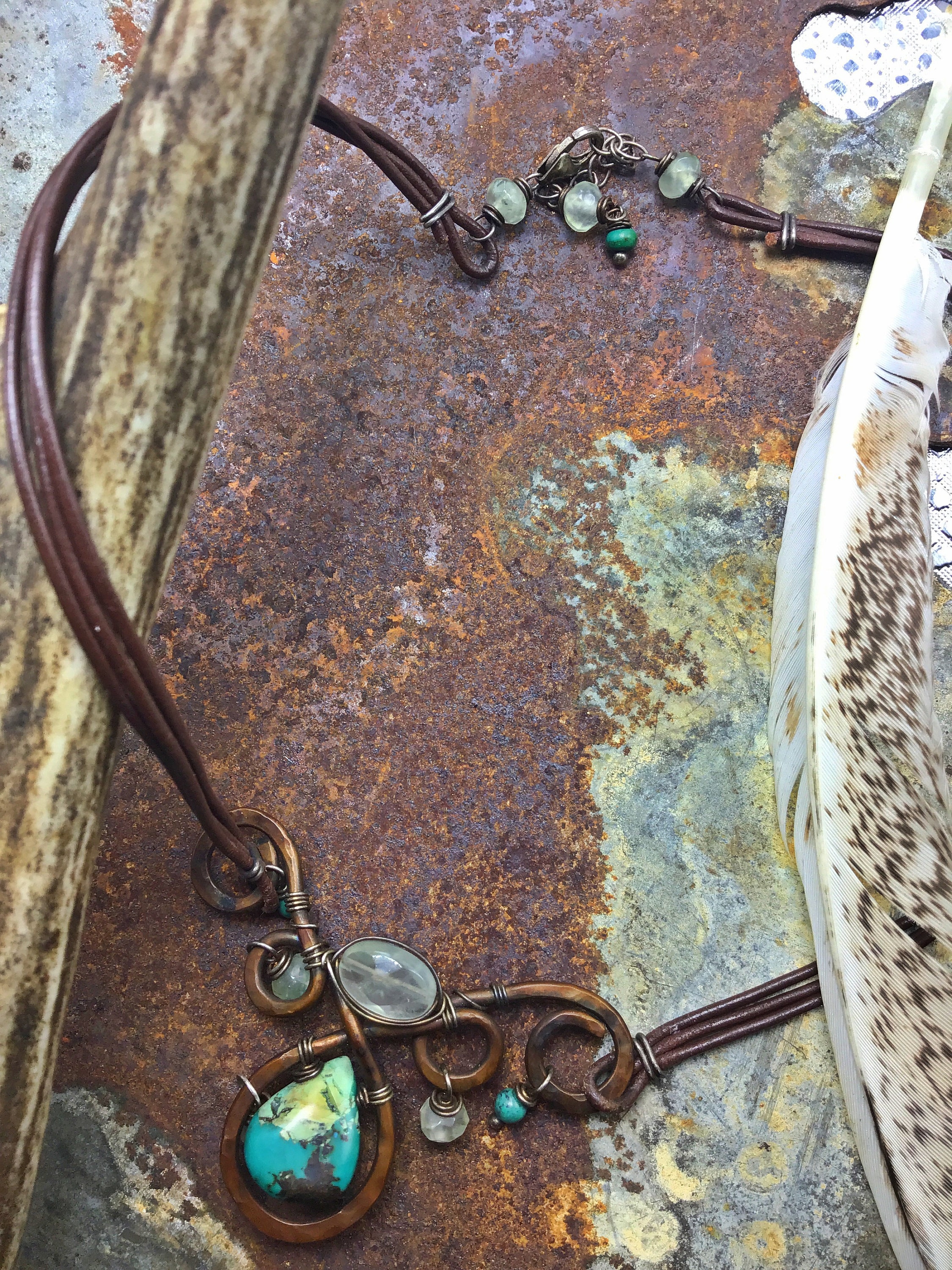 Just thrills necklace by Weathered Soul