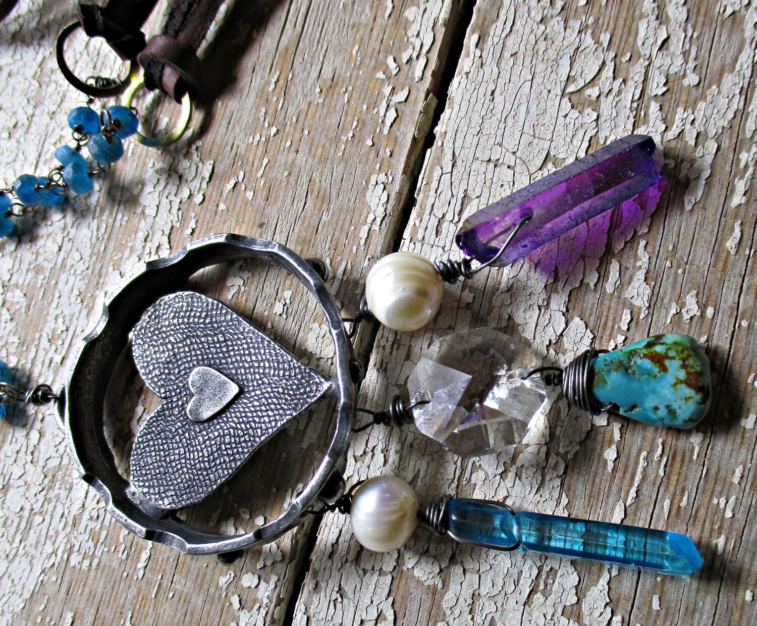 Cowgirl gone wild necklace by Weathered Soul Jewelry, artisan, charm ...
