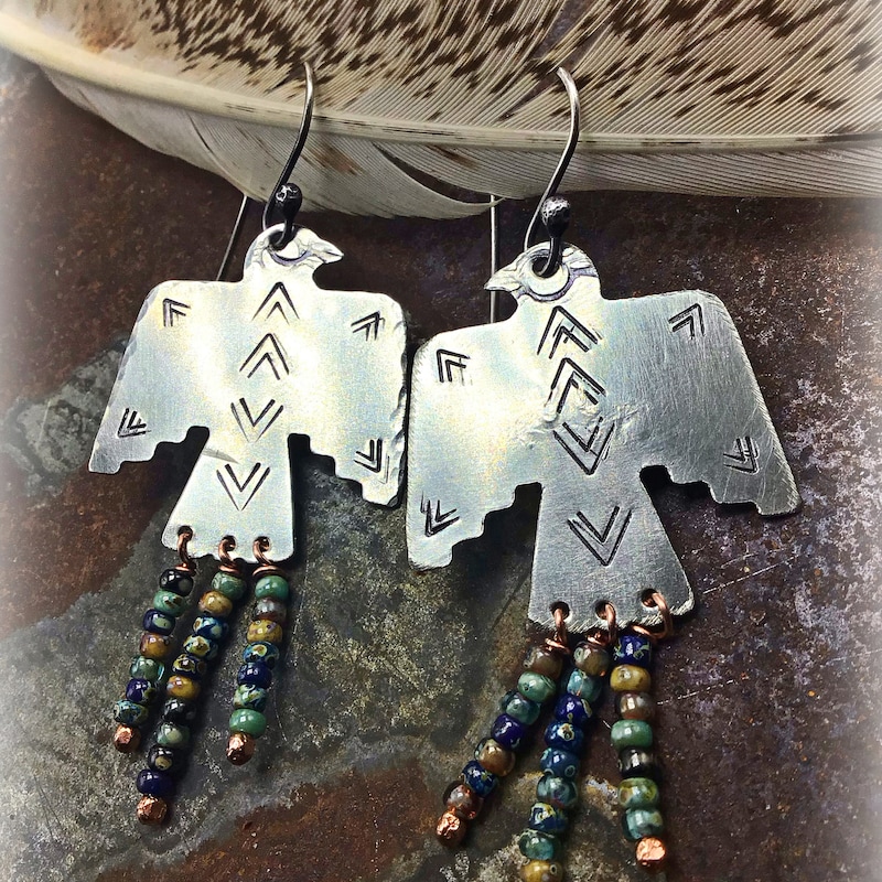 Beaded Thunderbird - Etsy