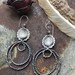 Made to Order Western Style Hoop Earrings With Concho Three Different ...