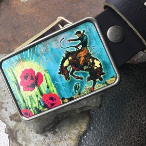 Buckaroo Bronc Buckle in Vibrant Rowdy Colors With Top Quality High ...