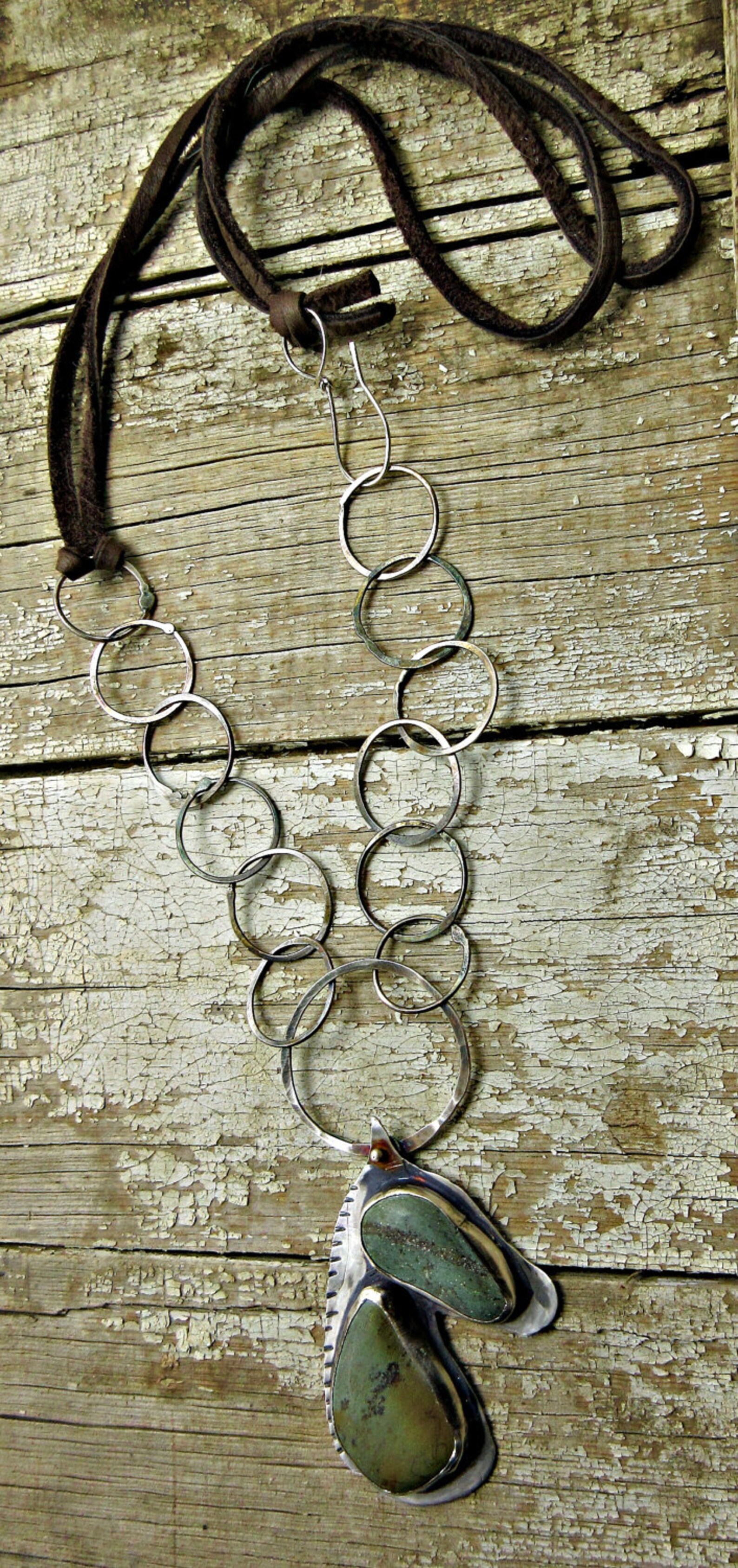 Horse Crazy Necklace by Weathered Soul TM Large Sterling | Etsy