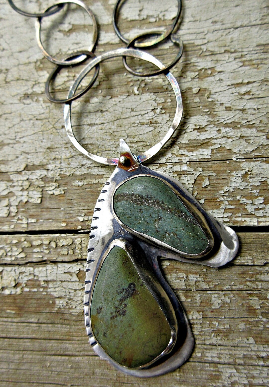 Horse Crazy Necklace by Weathered Soul TM Large Sterling - Etsy
