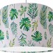 Fern Lamp Shade Table Lamp, Botanical Nursery Decor Leaves, Leaf ...