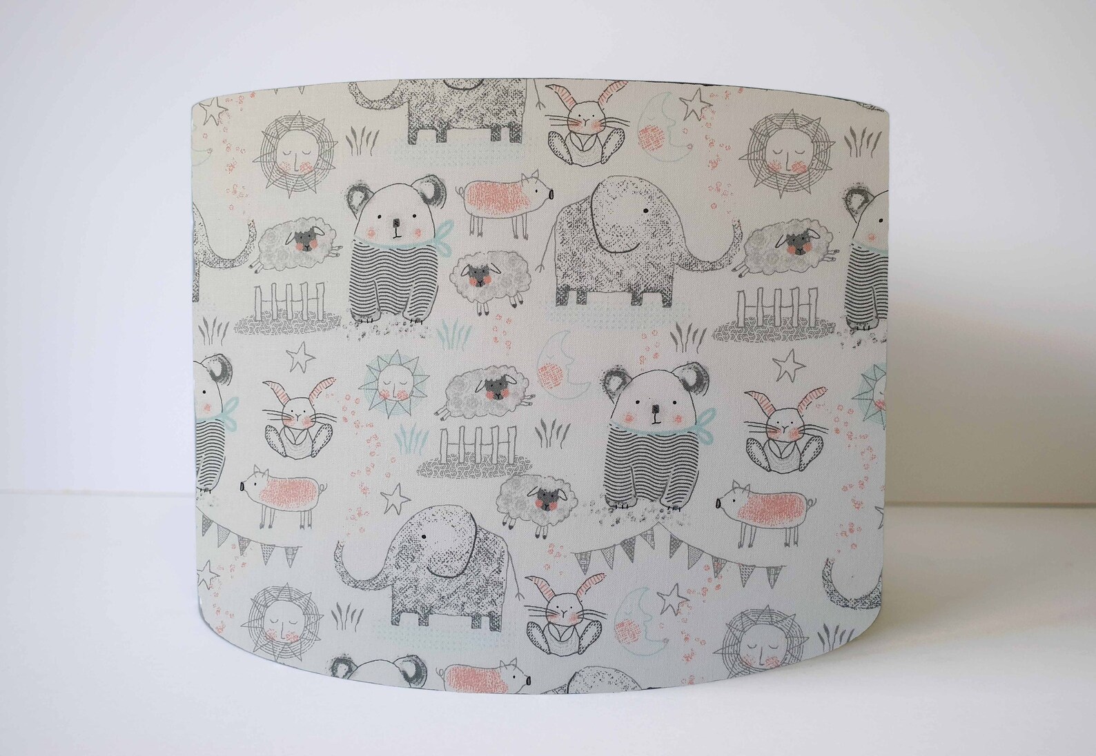 Woodland Animal Lamp Shade for Table Lamp Nursery Woodland - Etsy