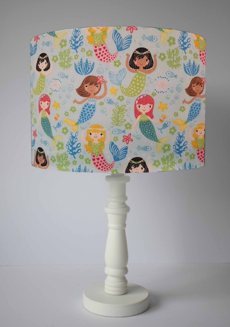 Mermaid Light Shades Ceiling Under the Sea Nursery Decor - Etsy