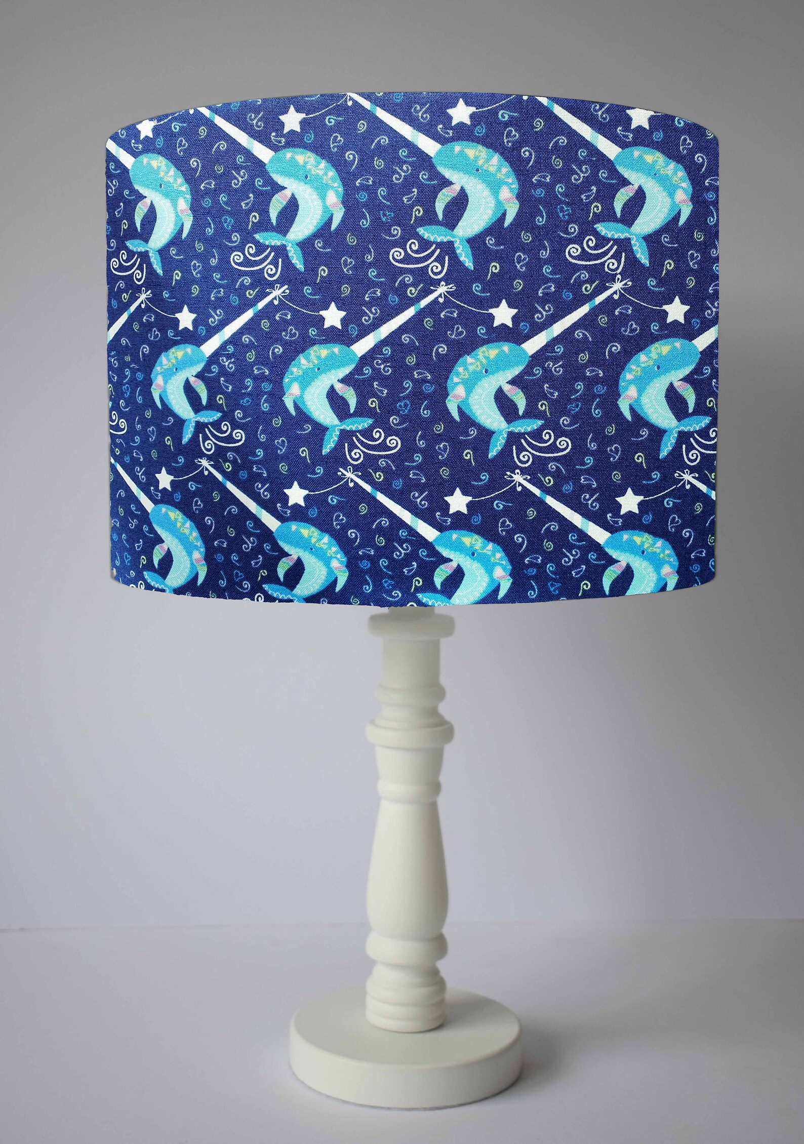 Under the Sea Nursery Lamp Shade Kids Room Decor, Glow in the Dark ...