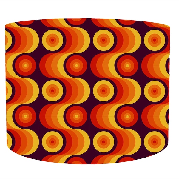 70s Lamp Shade - Etsy UK