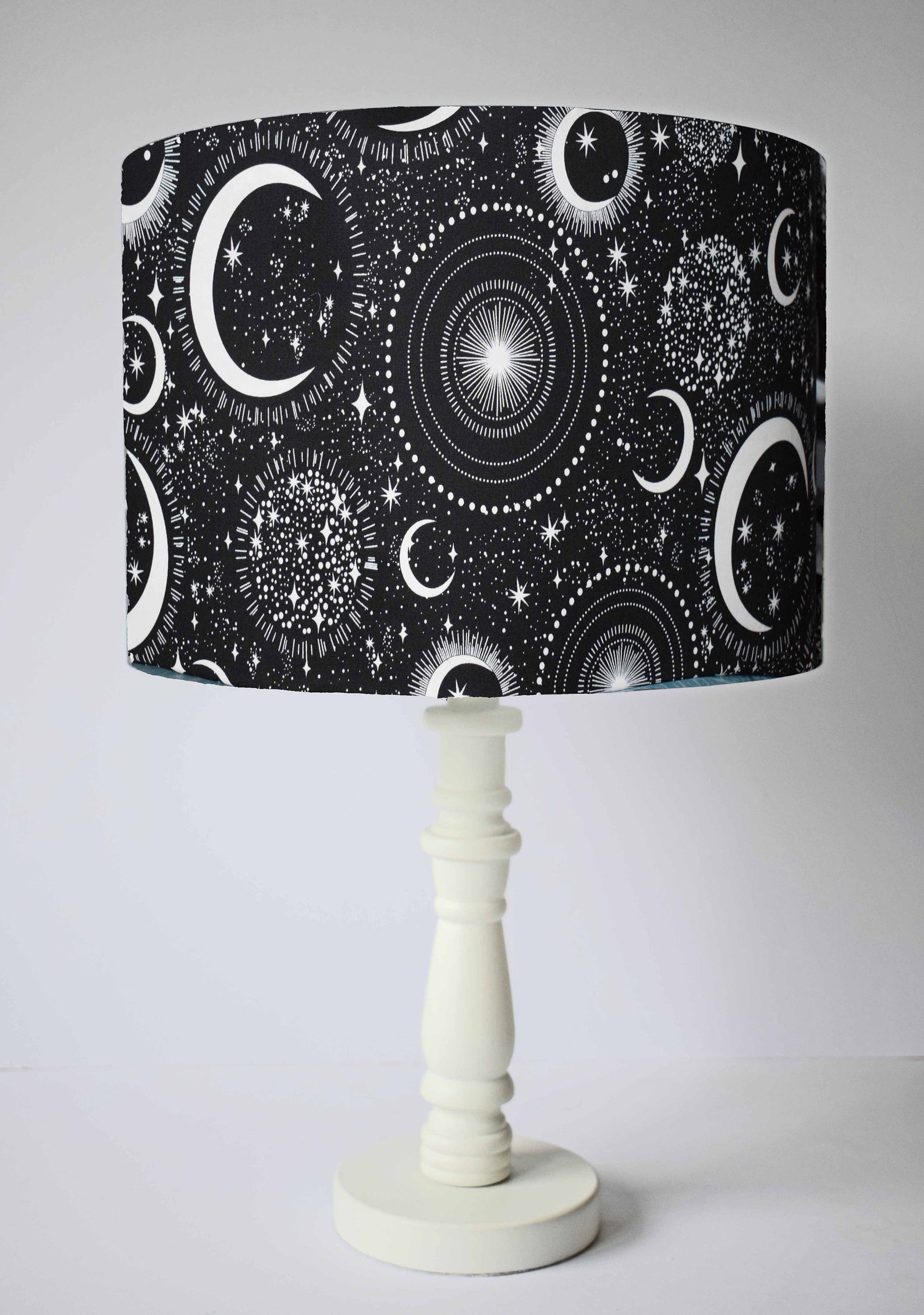 Moon and Star Lamp Shade Ceiling Celestial Home Decor - Etsy UK