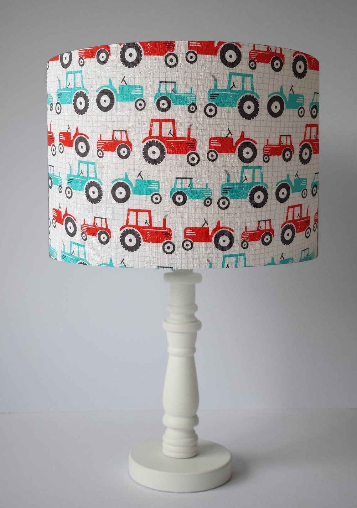 Tractor Lamp for Kids Tractors Bedroom Lampshade Boys Room - Etsy