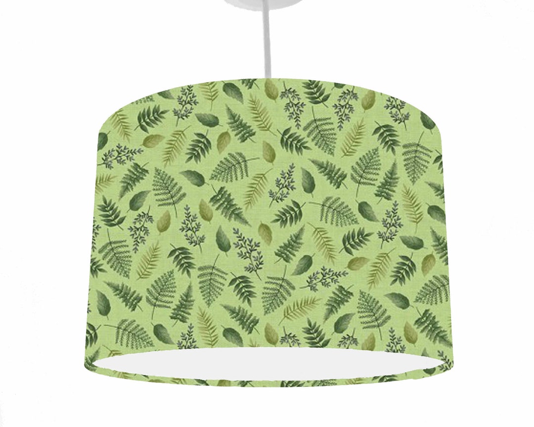 Fern Lampshade Nature Home Decor Lights, Nature Lampshade Table Lamp ...