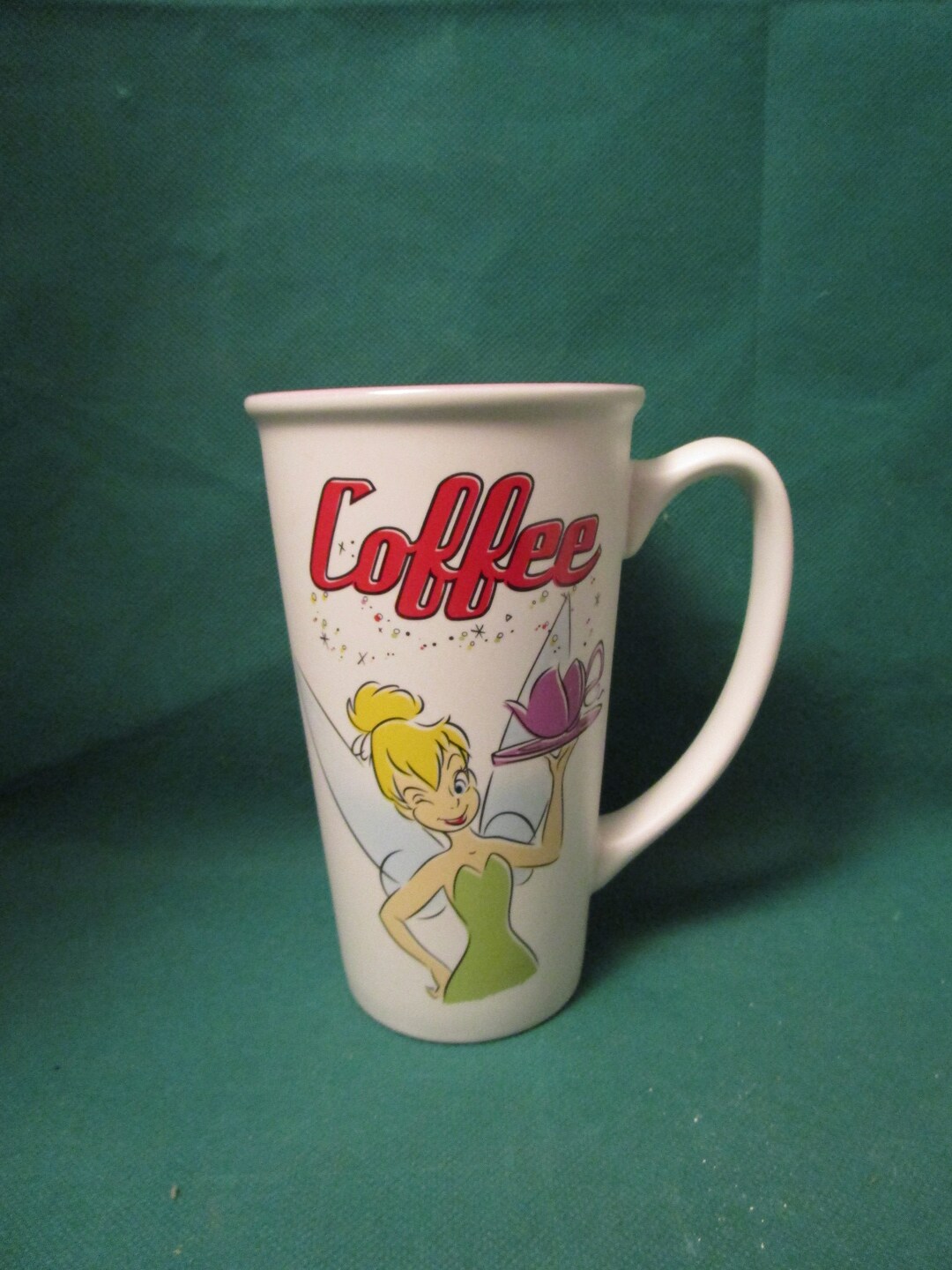 Disney Fairies Disney Store Tinkerbell Coffee 16 Oz. Tall Mug - Etsy