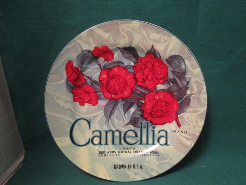 Oneida Vintage Label Collection Plates - Etsy