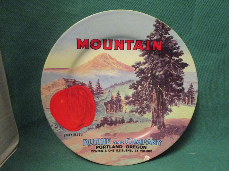 Oneida Vintage Label Collection Plates - Etsy