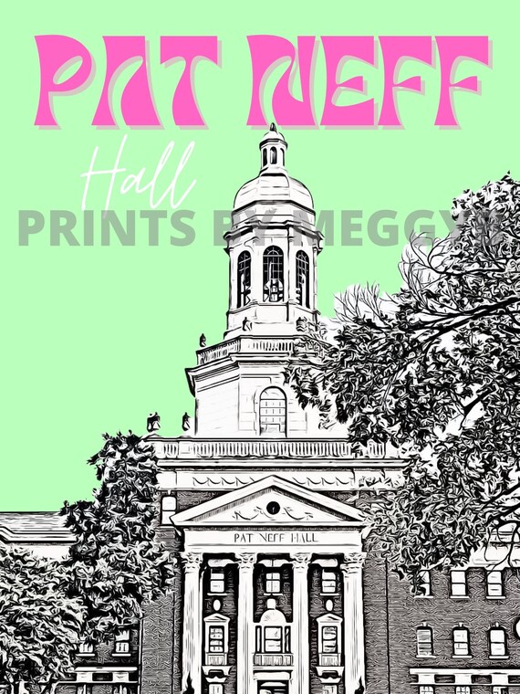Pat Neff Hall Poster - Etsy