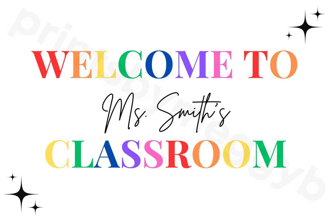 Editable Teacher Affirmation Poster | Canva Template | Custom Classroom ...