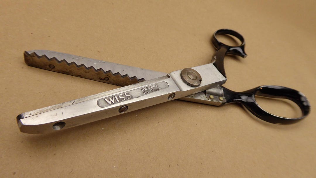 Vintage Wiss Model A Professional Pink - Rite Pinking Shears - Designed ...