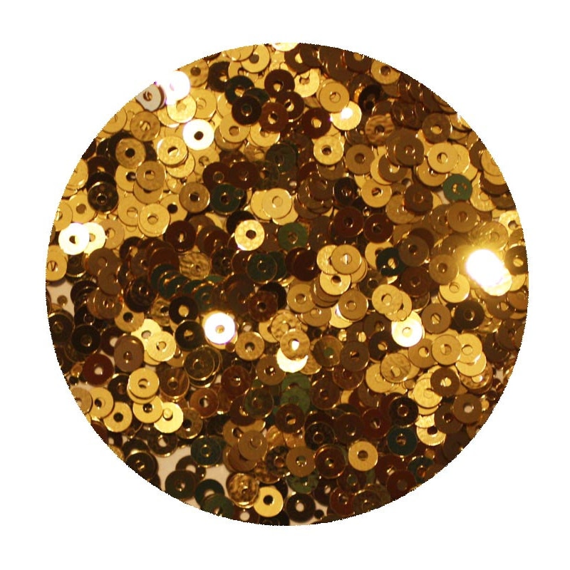 3mm Flat Gold Sequins - Etsy