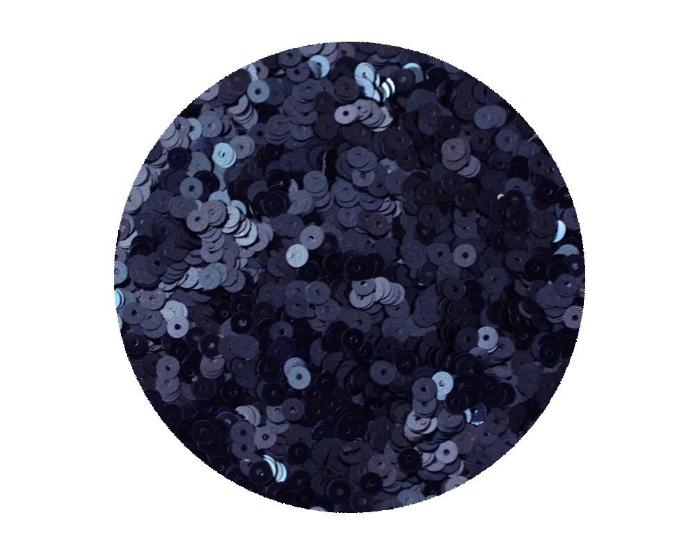 4mm Flat Sequins Metallic Navy Blue - Etsy