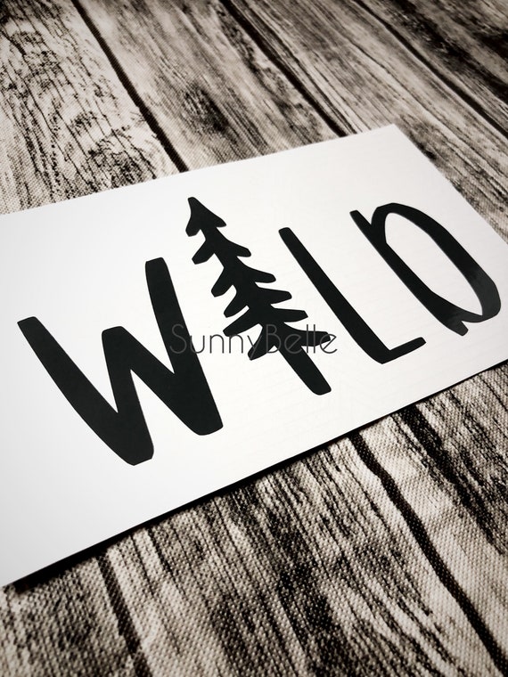 Bumper Stickers Stickers, Labels & Tags Paper Wild Outdoors Decal ...
