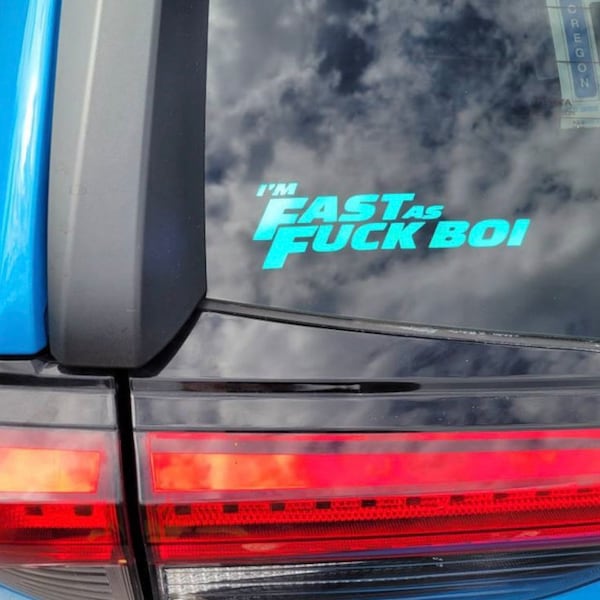 The Fast and the Furious Sticker - Etsy