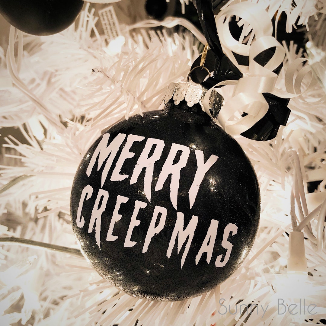 Merry Creepmas Tree Ornament - Etsy