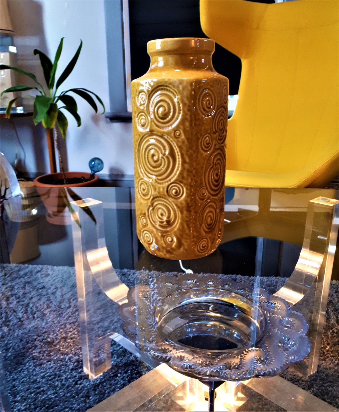 West Germany Vintage Modern Retro Fat Lava Vases Jura 282-26 Made by ...