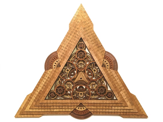 Pyramid Laser Cut Templates