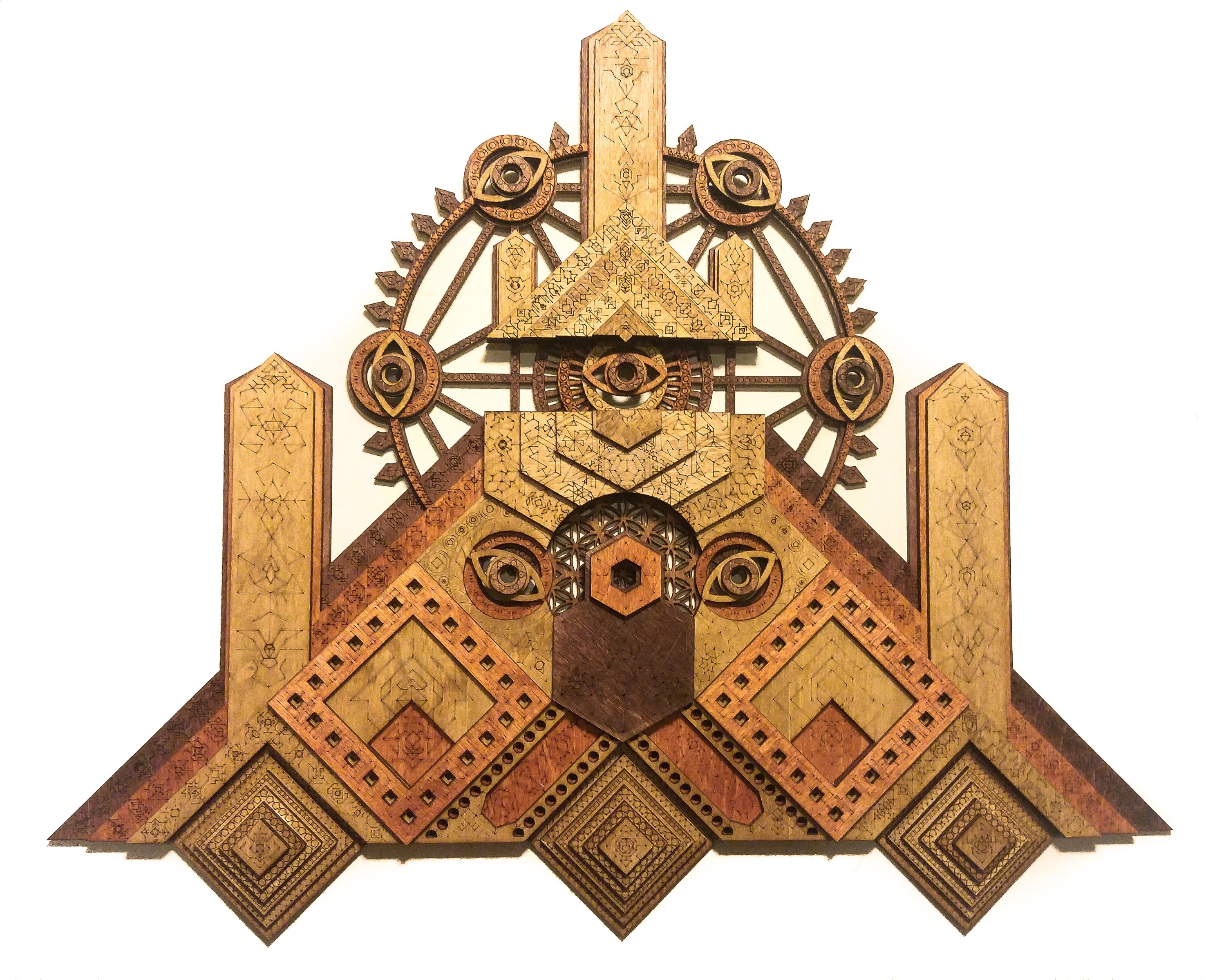 Illuminati Pyramid Art