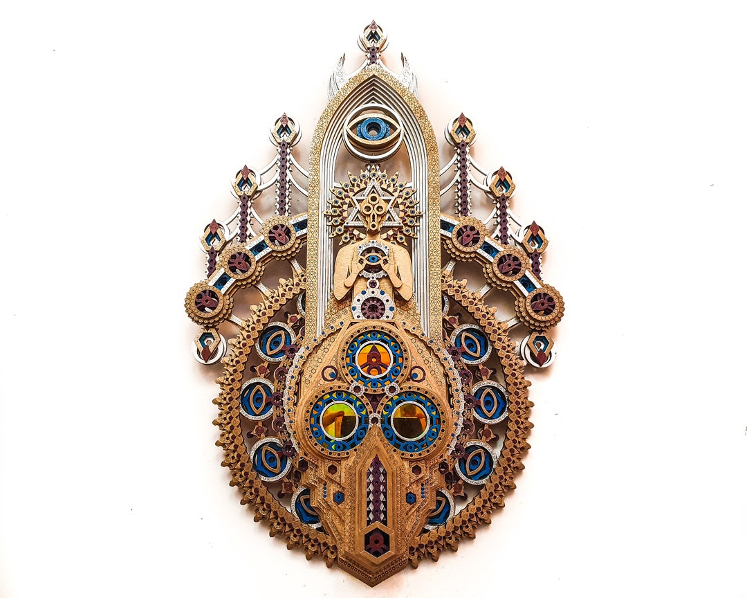 Mask Headdress Art Festival Fashion Sacred Geometry Deity Cathedral ...