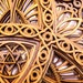 Trinity Mandala Fractal Trefoil Laser Cut Wood Art Stained - Etsy