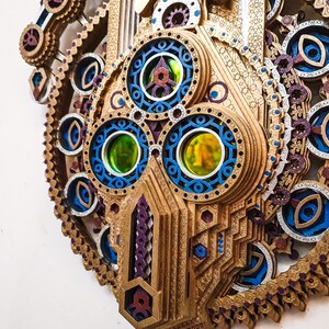 Mask Headdress Art Festival Fashion Sacred Geometry Deity Cathedral ...