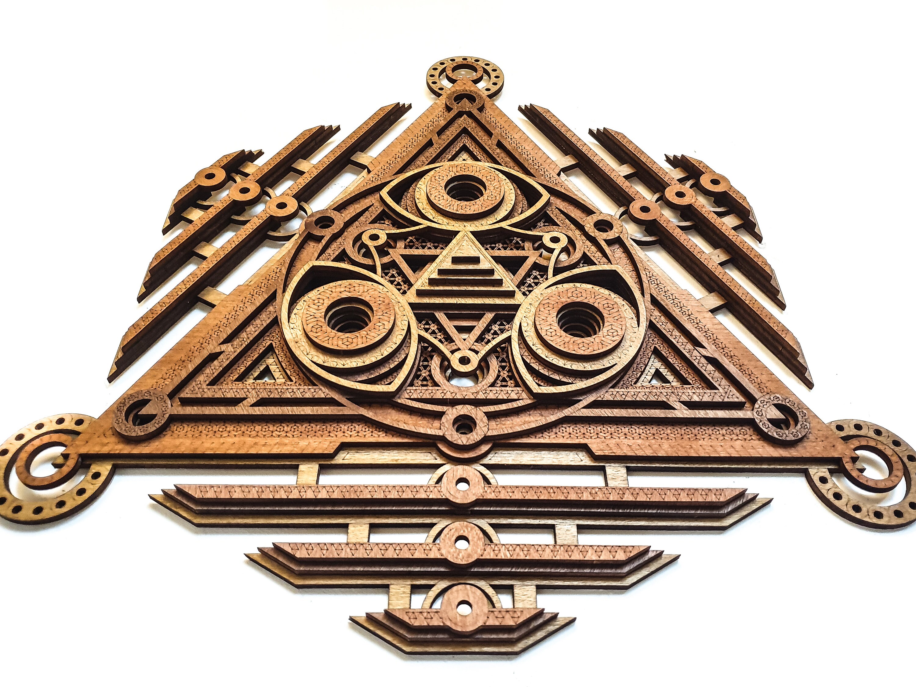 Vision Meditation Third Eye Triangle Mandala Pyramid Multi - Etsy Israel