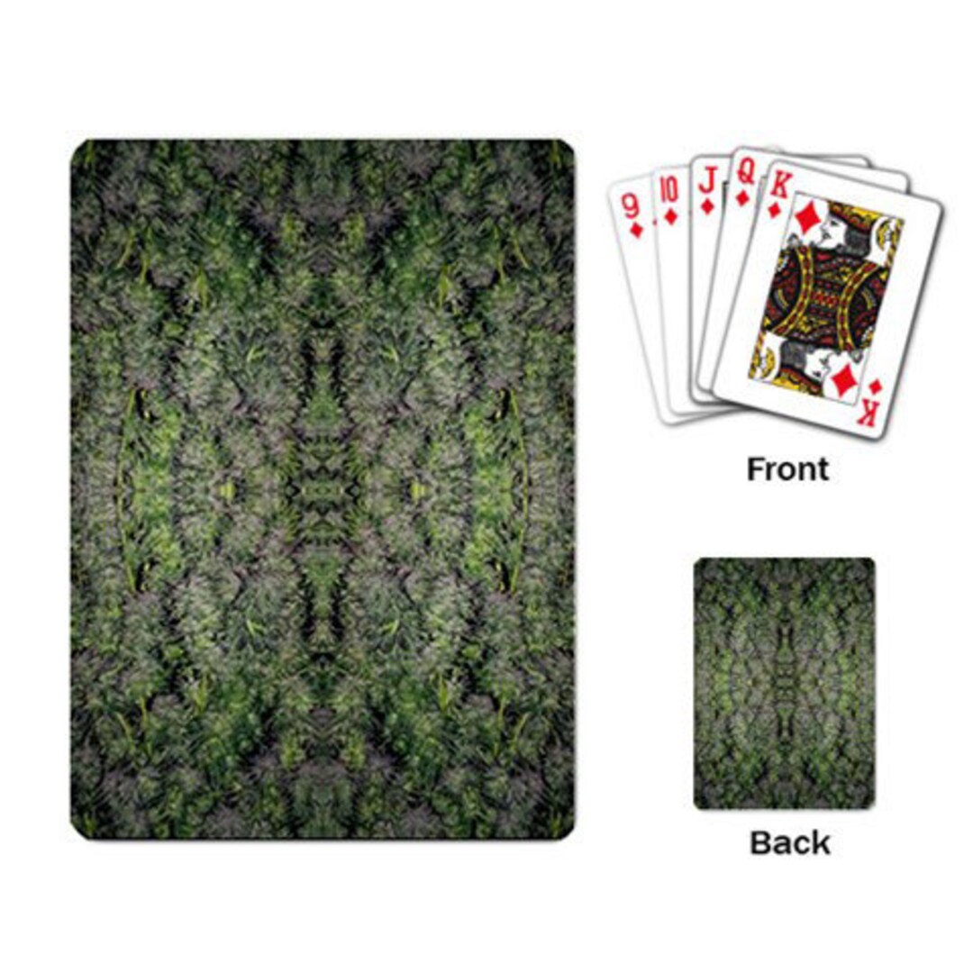 Playing Cards: Marijuana Themed Playing Cards Tangerine Dream - Etsy
