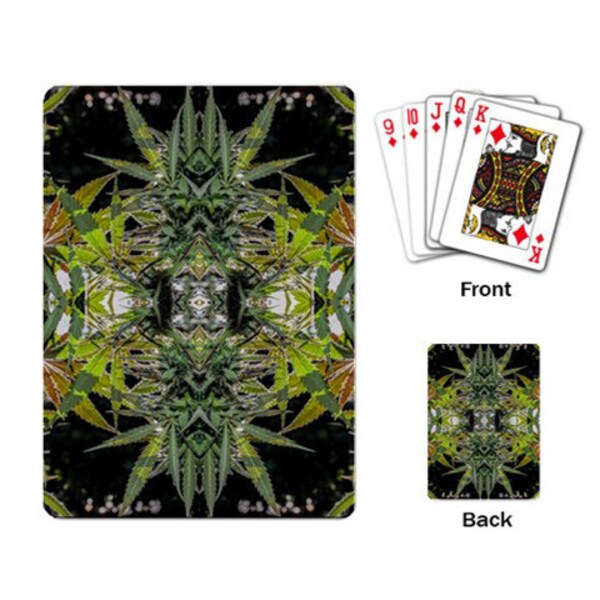 Marijuana Playing Cards - Etsy