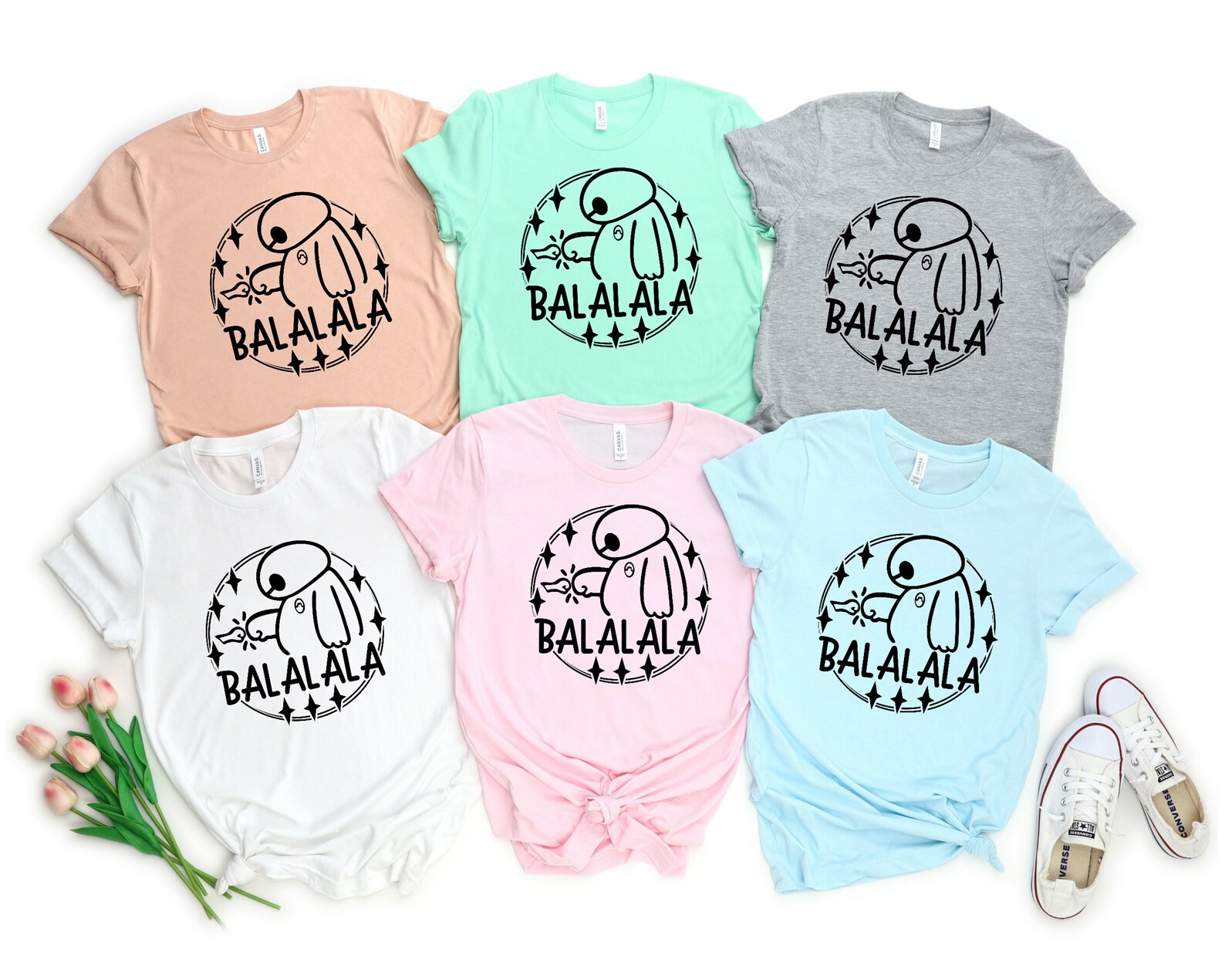 Balalala Shirt Baymax Shirt Big Hero 6 Shirt Disney | Etsy