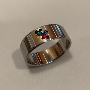 Autism ring - Etsy
