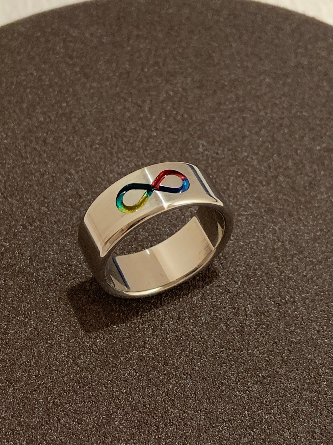 Autism Infinity Ring - Etsy