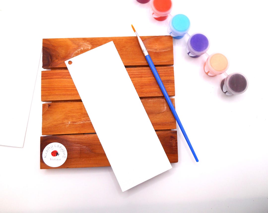 DIY Bookmark Decorating Kit: Acrylic Painting, Tassels, Group Activity ...